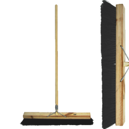 Academy - Platform Broom Natural Bristle 610mm