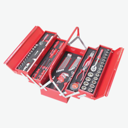 Tool Box Set Metal Cantilever 5 Compartment (83pc)