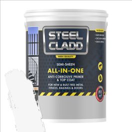 Steel Cladd - All-in-One Water Based Primer White