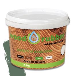 Eco Rubber - Wood Rubber 2.5kg Green
