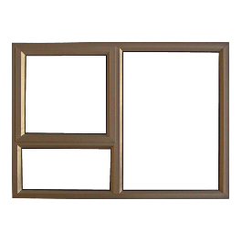 Swartland KENZO - Aluminium Window Single Top Opener Fixed Bottom and ...